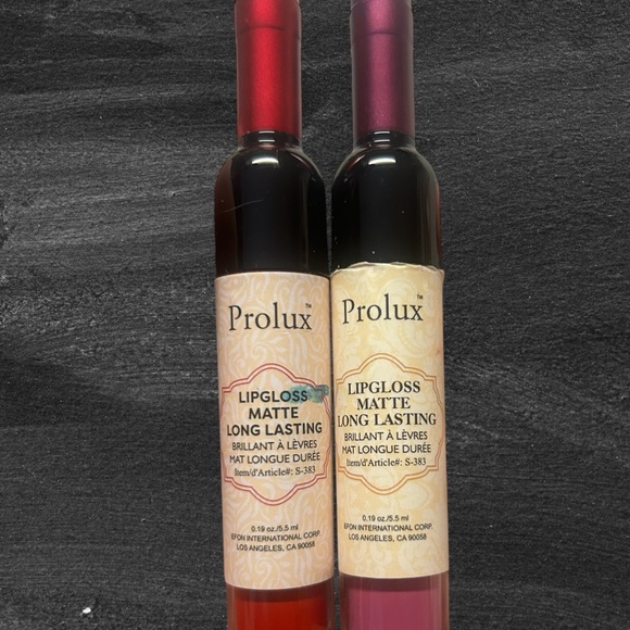 Makeup | Prolux Matte Long Lasting Lip Gloss Set Plus Extras | Poshmark